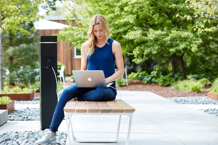 Landscape Forms Introduces Outdoor Power by Legrand - officeinsight