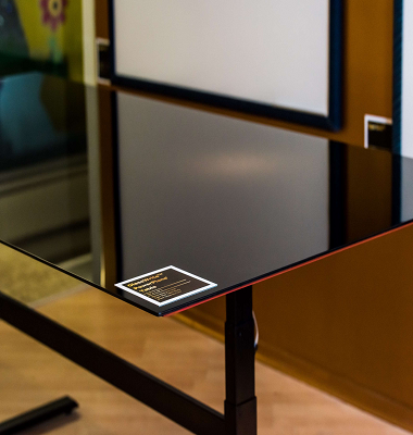 Introducing Egan GlassWrite™ PowerPlane™ Height Adjustable Table - officeinsight