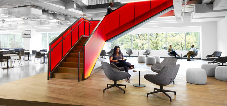 Work Perks: Employee-Focused Design in Cadence’s New Office - officeinsight