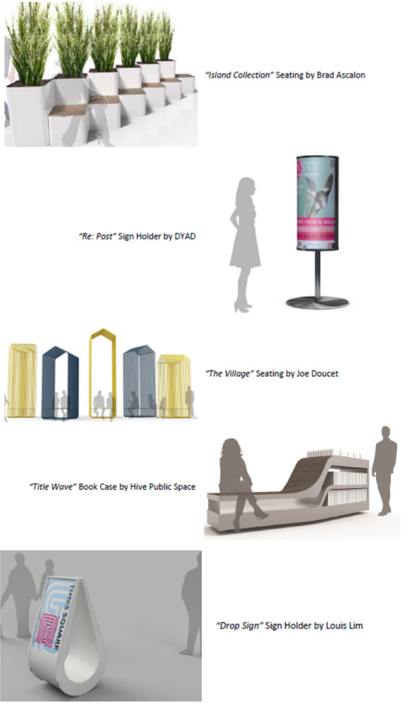 Times Square Alliance Announces Commissioned Public Furnishings ...