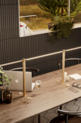 New from Juniper: THIN Shared Task Lamp - officeinsight