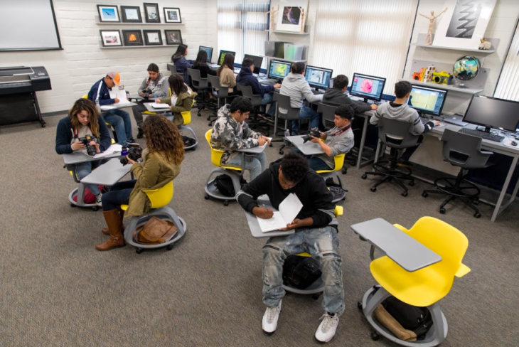 Tangram Interiors Remodel of High School CTE Classrooms Enhances ...