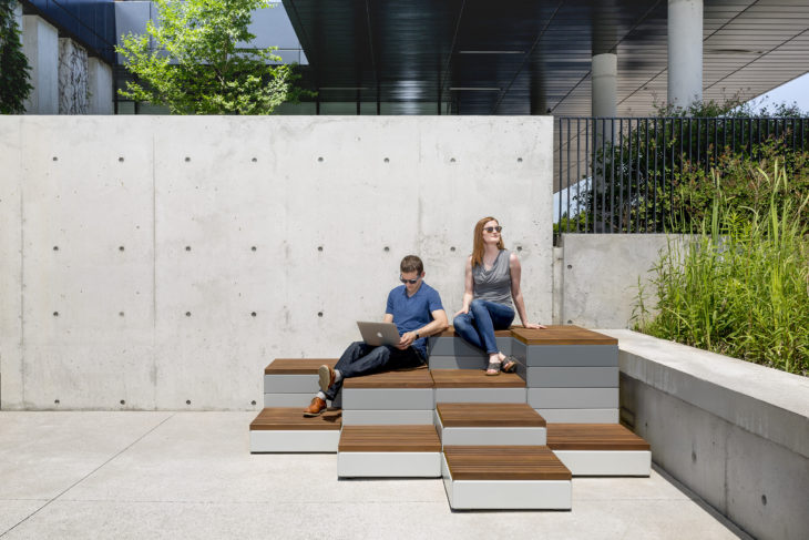 Maglin Introduces Pixel Modular Site Furnishing Collection - officeinsight