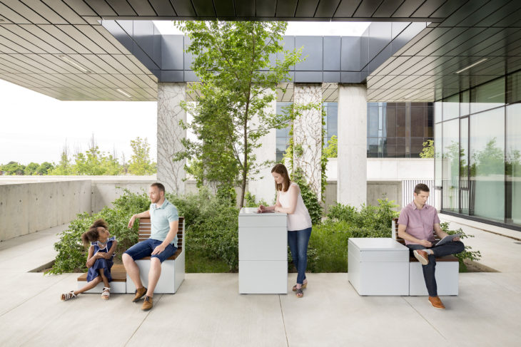 Maglin Introduces Pixel Modular Site Furnishing Collection - officeinsight