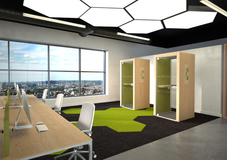 New Phone Booths from Boss Design Offer Alternative Private Acoustic ...