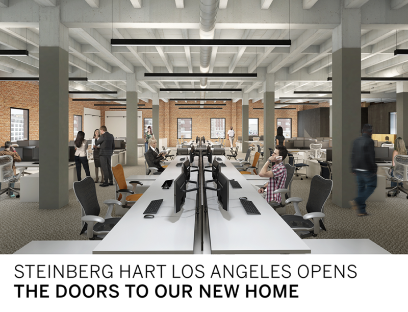 Steinberg Hart Los Angeles Opens the Doors to its New Home - officeinsight