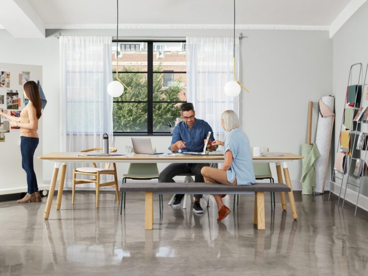 Coalesse Expands the Potrero415 Table Collection with Light Version ...