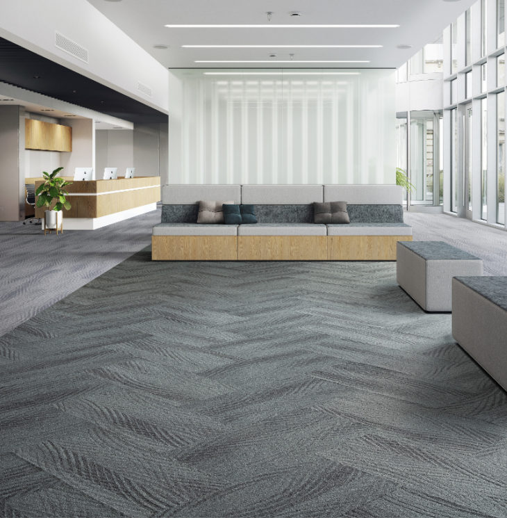 Tarkett Launches Interleave Modular Carpet - officeinsight