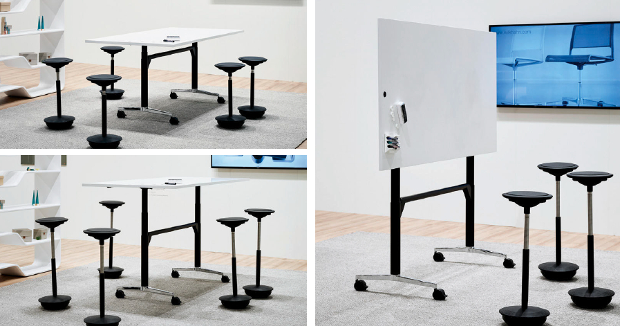Wilkhahn Introduces A New Mobile Meeting Table: Timetable Lift 615 ...