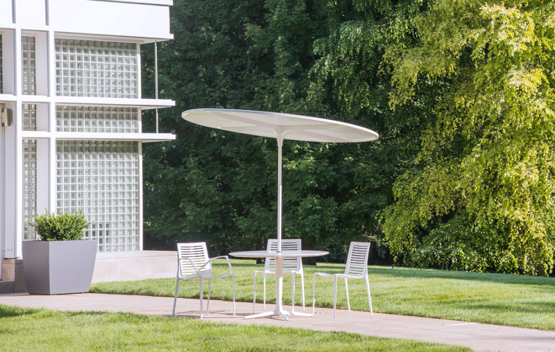 Landscape Forms Reimagines the Sun Shade with Disc, Peak and Stretch ...