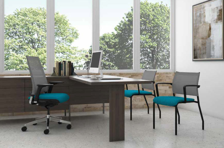 9to5 Seating Unveils Luna Side - officeinsight