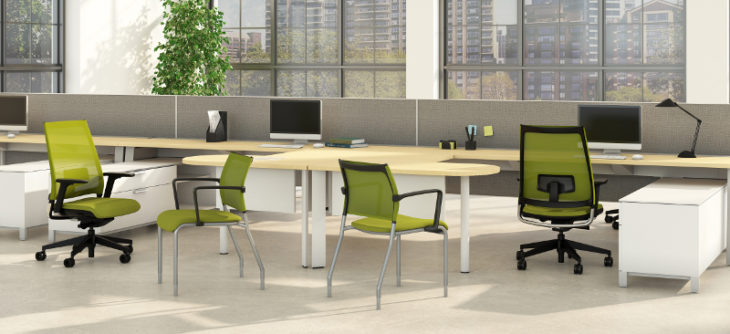 9to5 Seating Unveils Luna Side - officeinsight