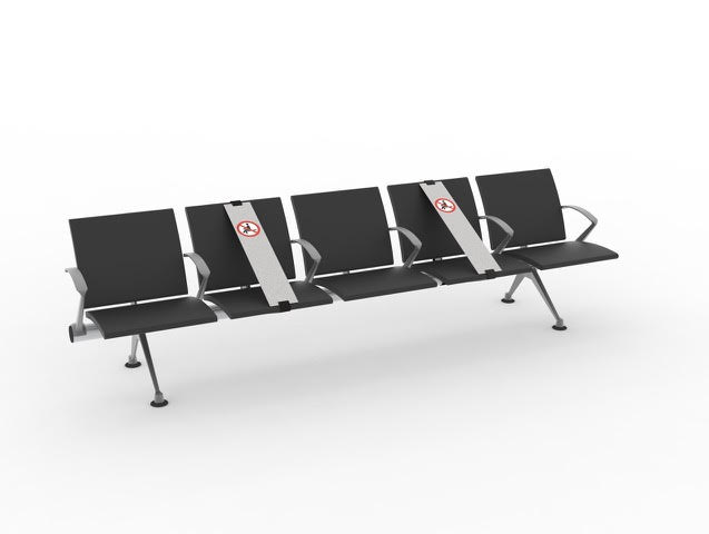 New from Sandler: Seat blocker-social distancing for sofas and bench ...