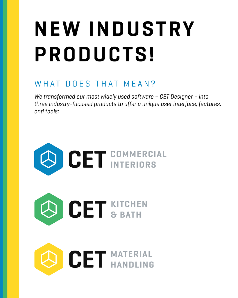 New CET industry products and a faster CET - officeinsight
