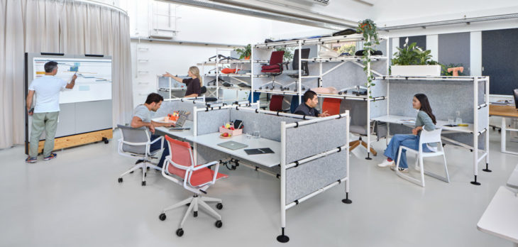 Vitra unveils new modular office system: Comma - officeinsight