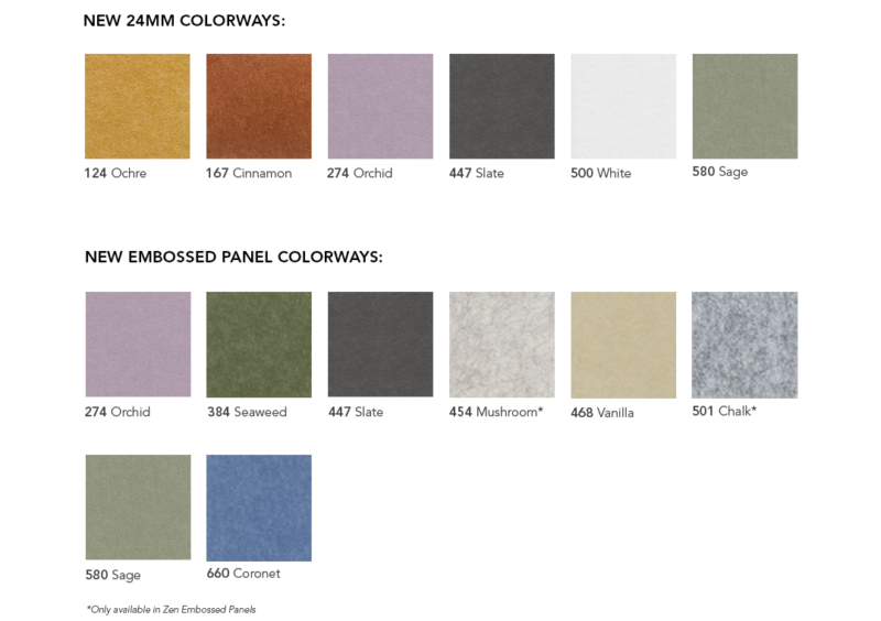 News from Kirei: Expanded Color Options for 24mm EchoPanel(R) and ...