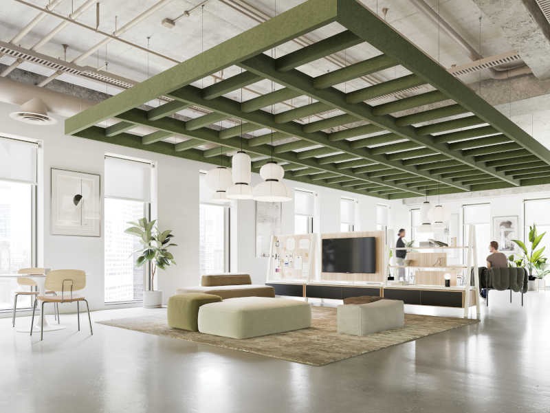 Turf Launches Plaid, A New Ceiling Scape That Adds Style and ...
