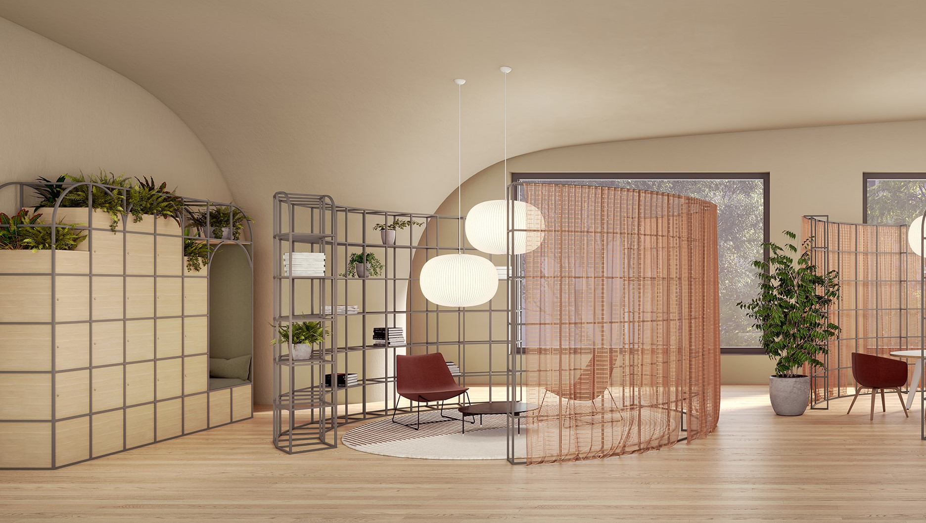 Spacestor Introduces Curved Variations to the Palisades II Range ...