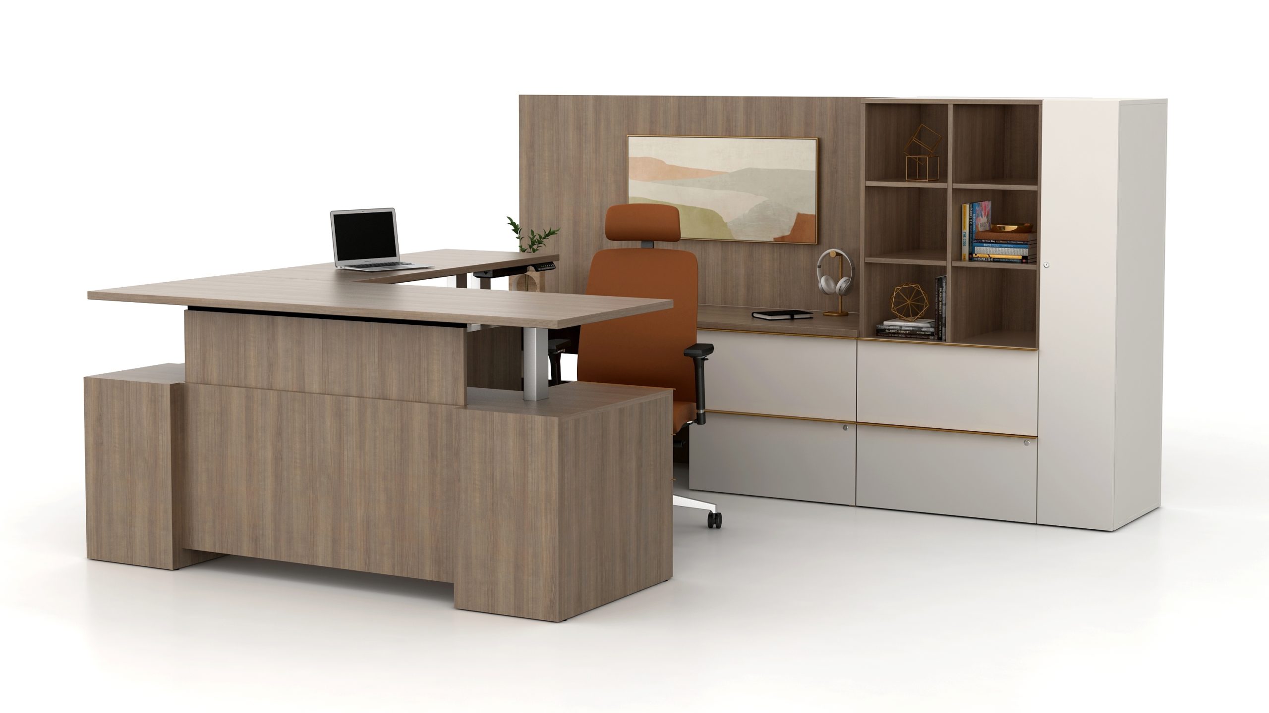 New Calibrate® Executive Floating Height Adjustable Desk Offered by AIS ...