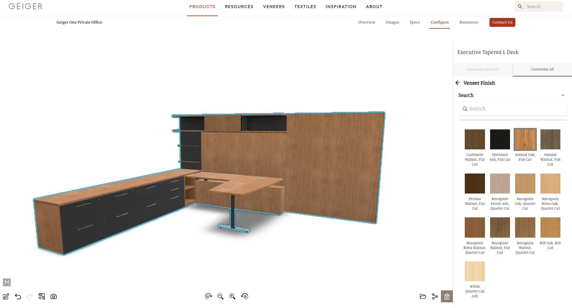 Geiger Launches Immersive 3D Private Office Configurator - officeinsight