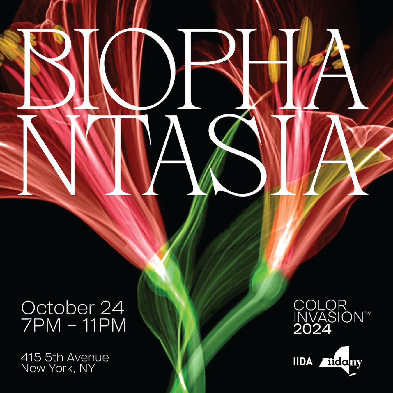 IIDA NY Unveils Biophilic Theme for 22nd Annual Color Invasion ...