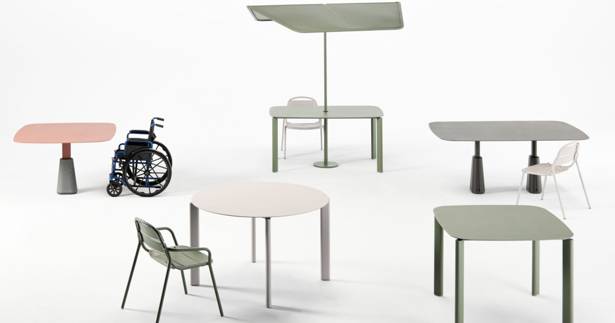 Landscape Forms Introduces the Contour Line of ADA Compliant Tables ...