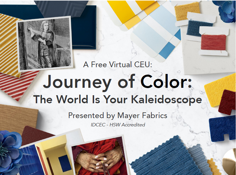 Free Virtual CEU – Journey of Color: The World is Your Kaleidoscope ...