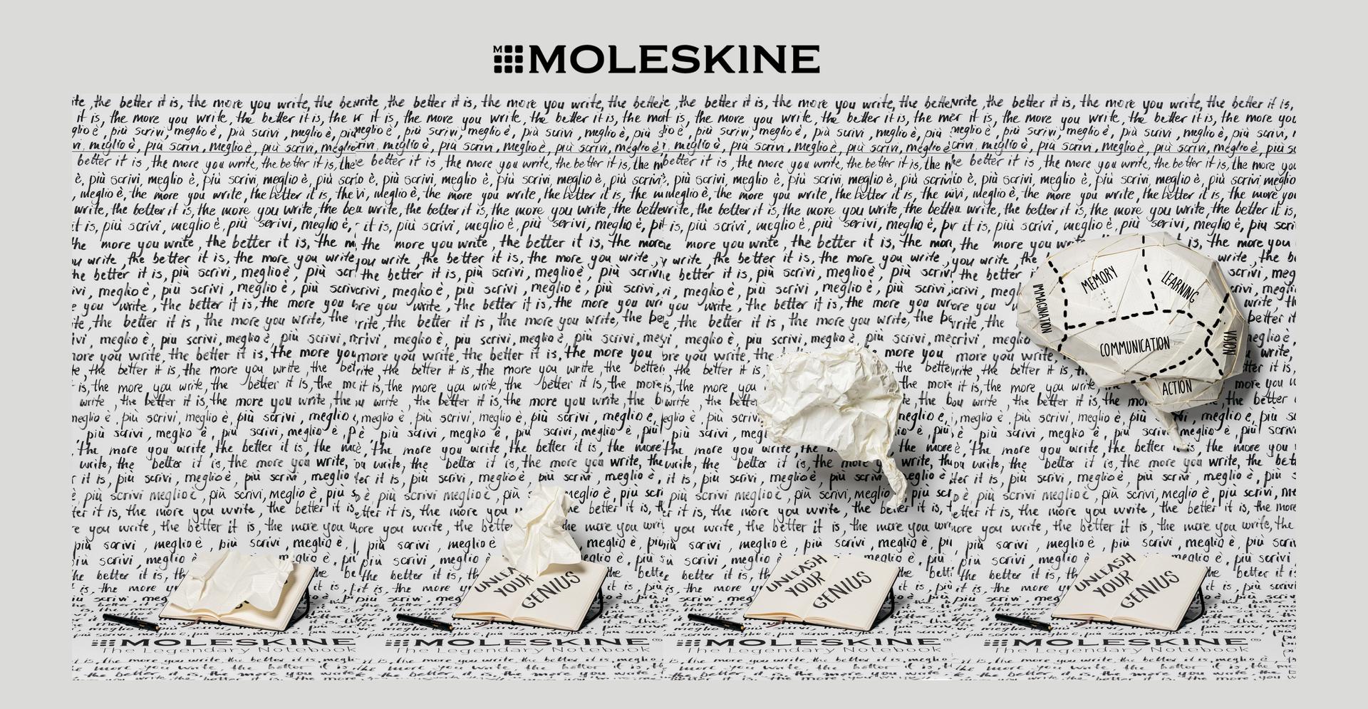 MOLESKINE® presents Unleash Your Genius at MILANO DESIGN WEEK 2025 - officeinsight
