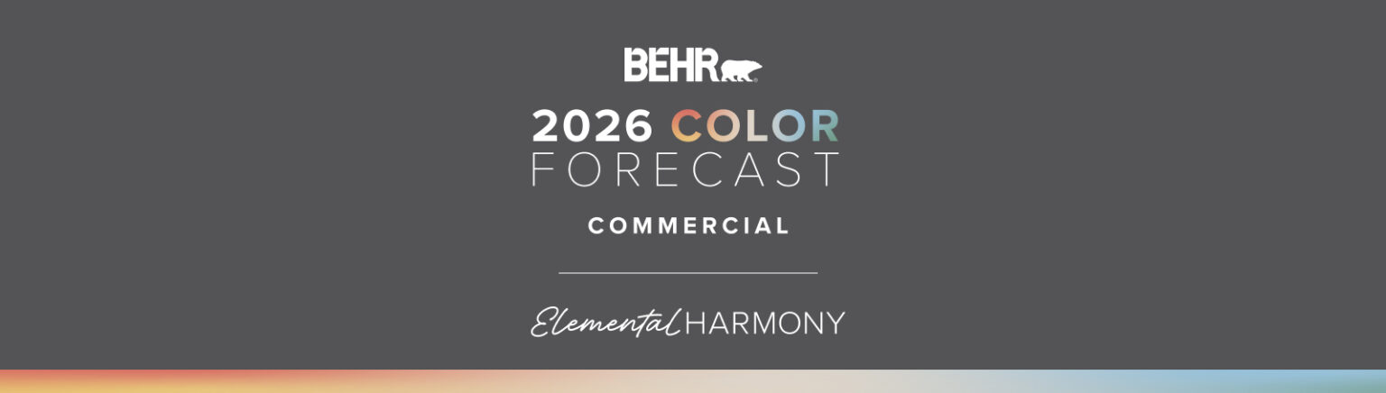 Behr Unveils Second Annual Commercial Color Forecast and New Designer ...