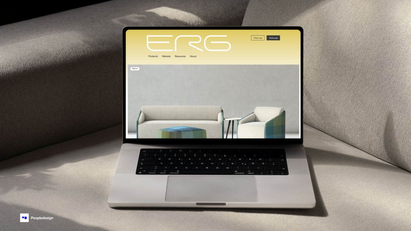 ERG Partners with Peopledesign to Rebrand for the Next Era of Contract ...