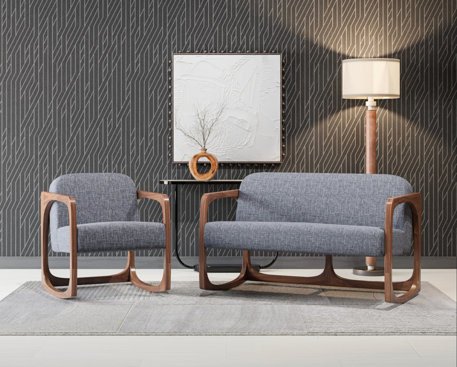 Samuelson Furniture Introduces the Wallace Rocking Settee - officeinsight